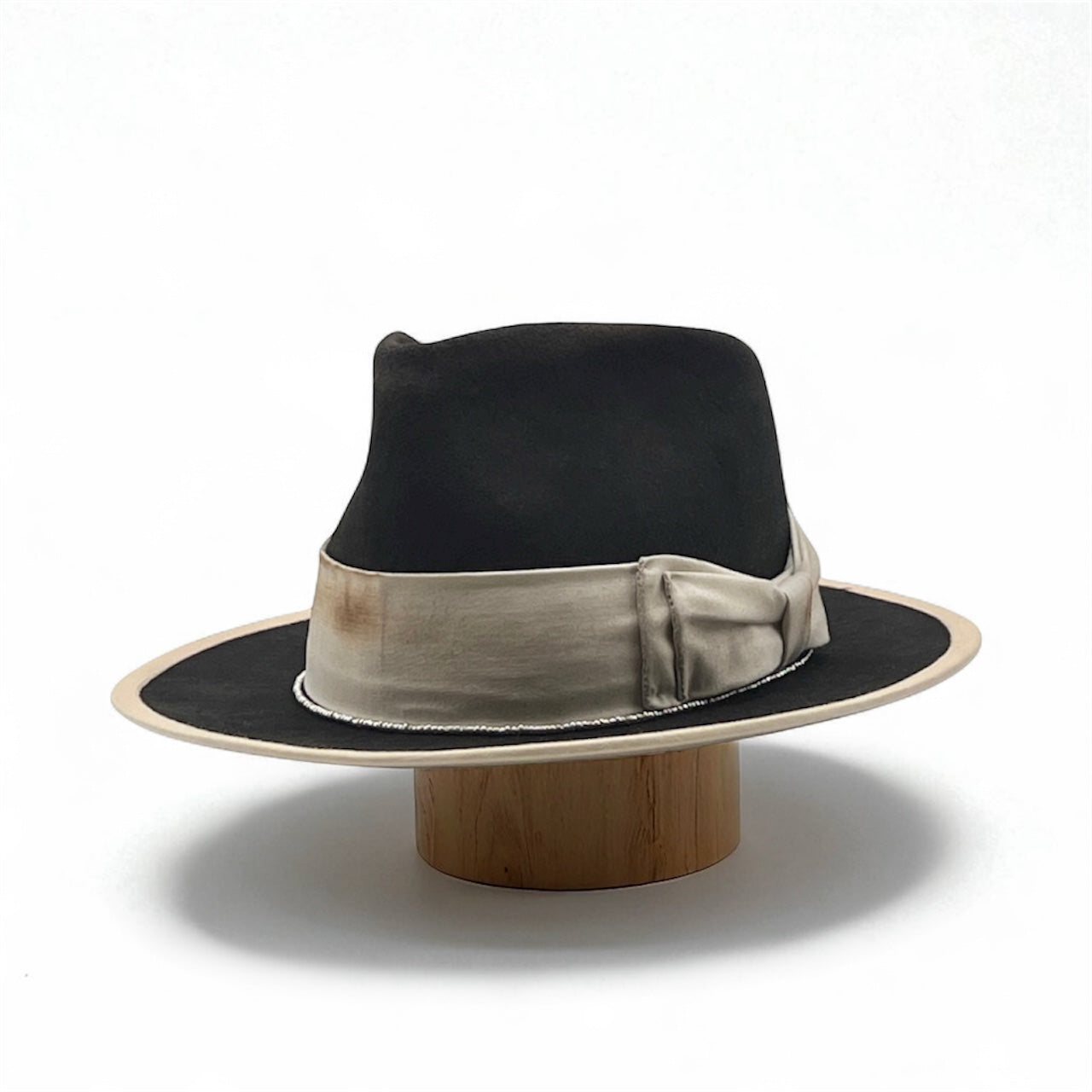 The Classy – Elegant Short Brim Fedora Wool Felt Hat – Pokijomba Hats